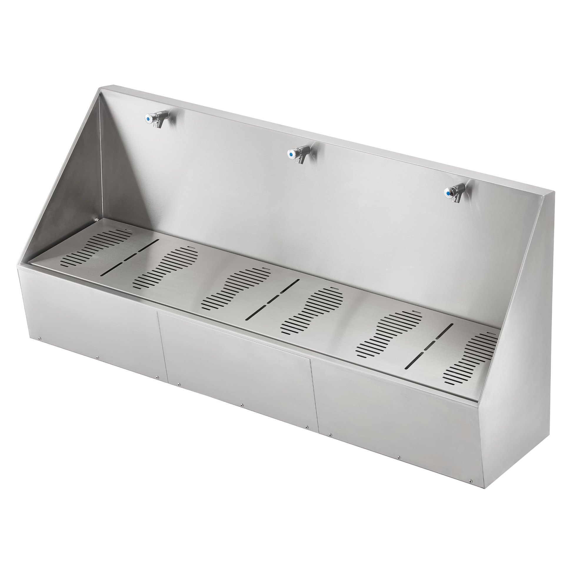 Three-Person Wudu Foot Wash Troughs For Colleges & Schools