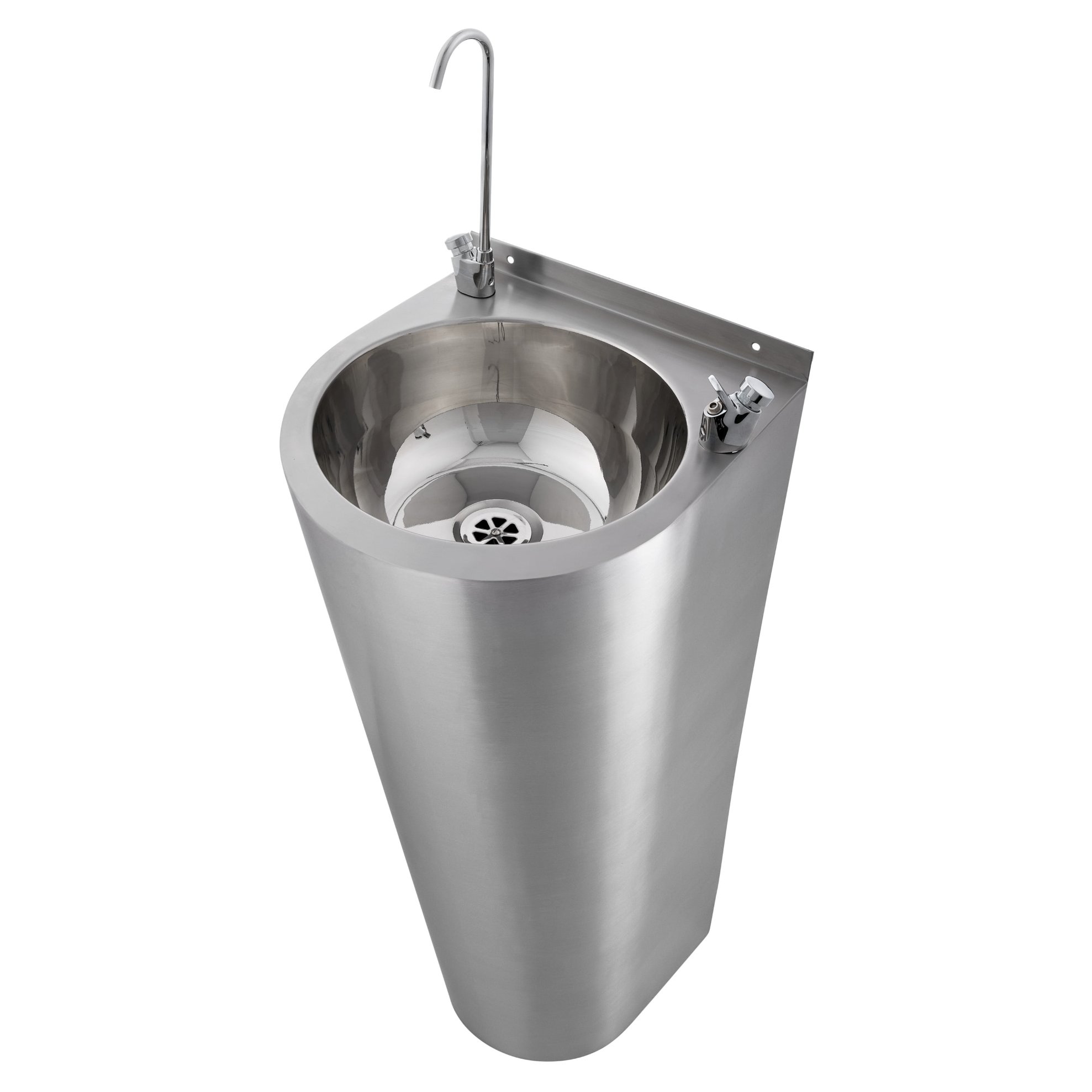 Adult Height Combination Drinking Fountain and Bottle Filler