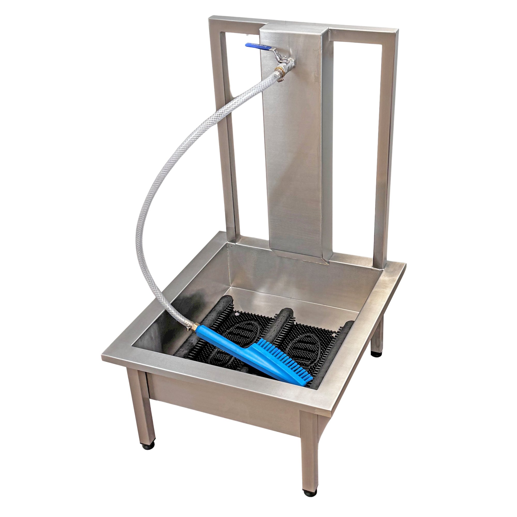 Boot Wash Unit With Hose And Brush