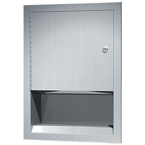 Stainless Steel Recessed Paper Towel Dispenser