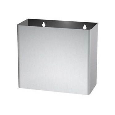 Stainless Steel Wall Mounted Waste Bin 7.6 Litre Capacity