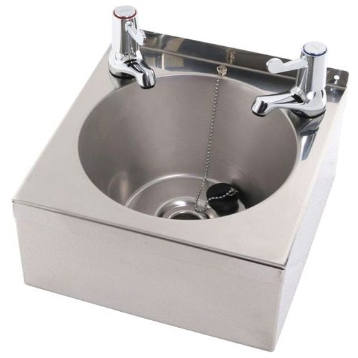 Mini Stainless Steel Wash Basin With Lever Taps In Stock