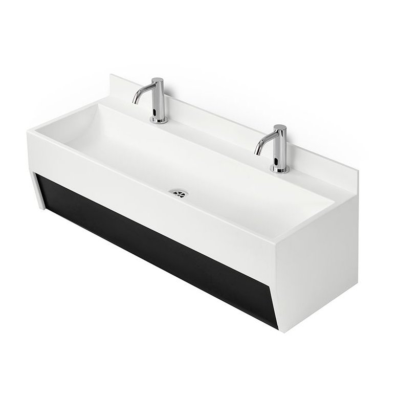 Wall Mounted Trough Sinks For Bathrooms