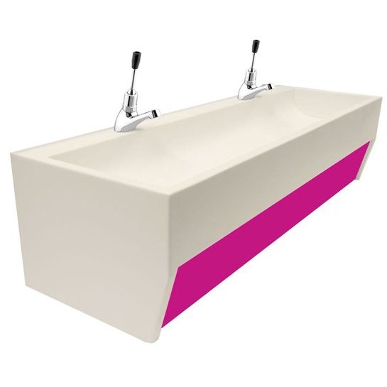 Solid Surface Childrens Trough Sinks - Perfect For Schools
