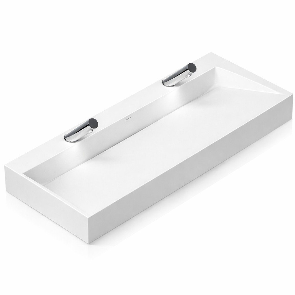 Solid Surface Trough Sinks for Schools, Durable Trough Sinks