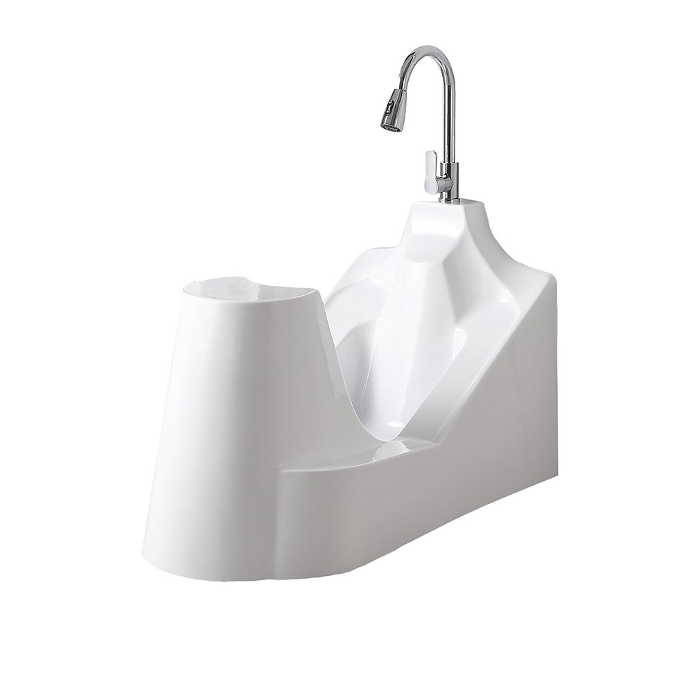 Self Contained Wudu Ritual Wash Station With Seat And Tap