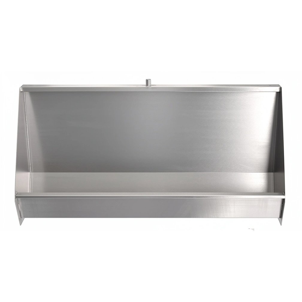 Stainless Steel Wall Mounted Urinal Troughs For Schools