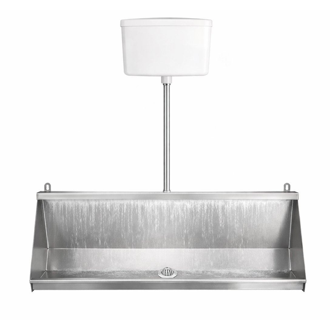 Stainless Steel Urinals With Wide Troughs For Schools