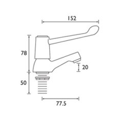 Lever Sink and Basin Taps: 3 inch and 6 Levers