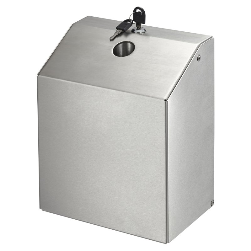 Stainless Steel Wall Mounted Sharps Disposal Box