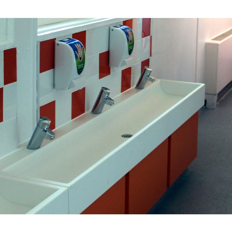 Corian Trough Sinks For Bathrooms