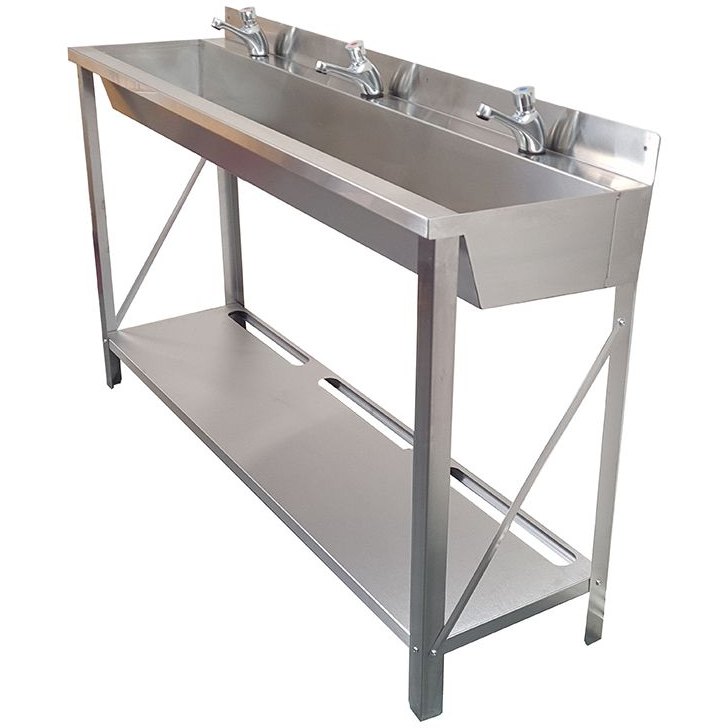 Stainless Steel Trough Sinks For Schools & Colleges