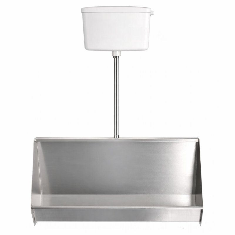 Stainless Steel Wall Mounted Urinal Troughs For Schools